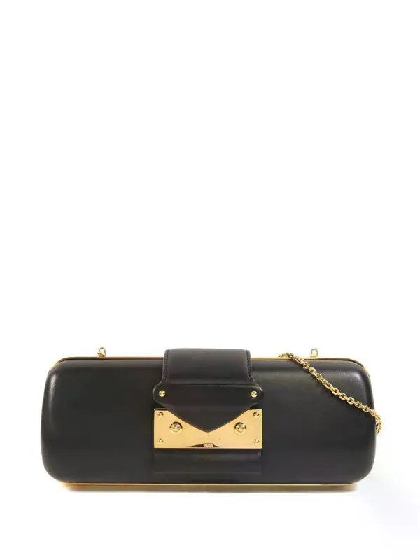LOUIS VUITTON Minaudière Trésor Clutch Bag - Black