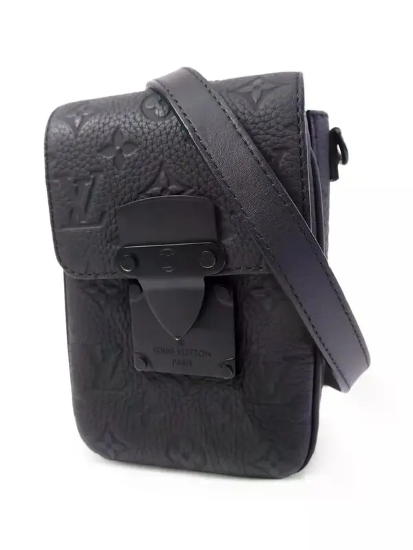 LOUIS VUITTON S-lock Monogram Empreinte Leather Cross Body Bag