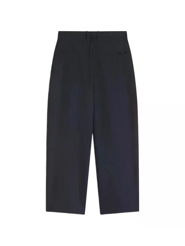 Maison Kitsuné Pleated Wide-leg Trousers
