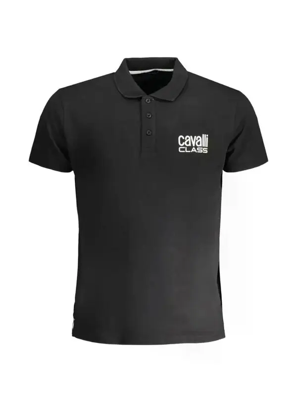 Roberto Cavalli Logo-embroidered Polo Shirt