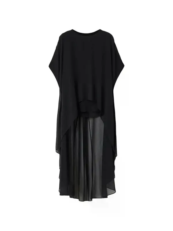 ALLSAINTS Jamie Sheer Overlay Top