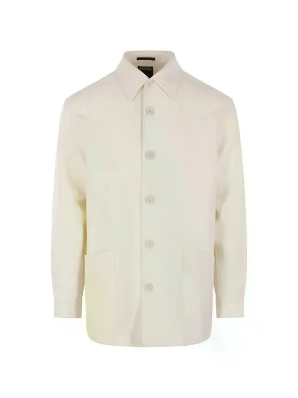 Zegna Button-up Patch-pocket Shirt