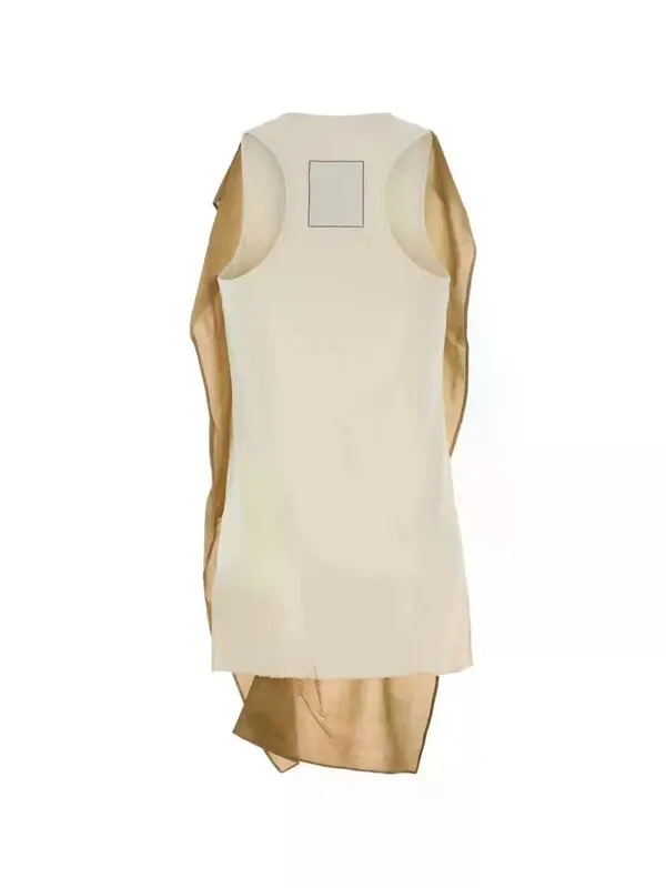 UMA WANG Sleeveless Draped Top