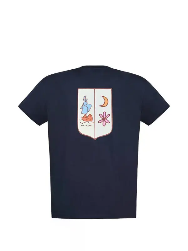 MUZARADI Graphic Back T-shirt