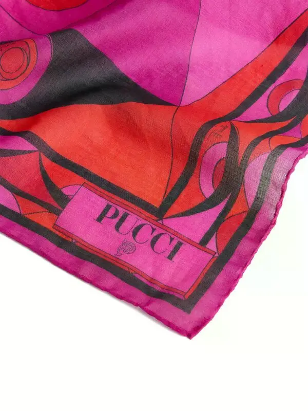 Emilio Pucci Cotton Sarong With Mixed-prints