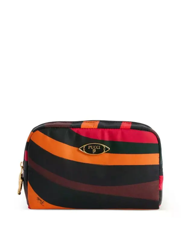 Emilio Pucci Marmo-print Small Beauty Case