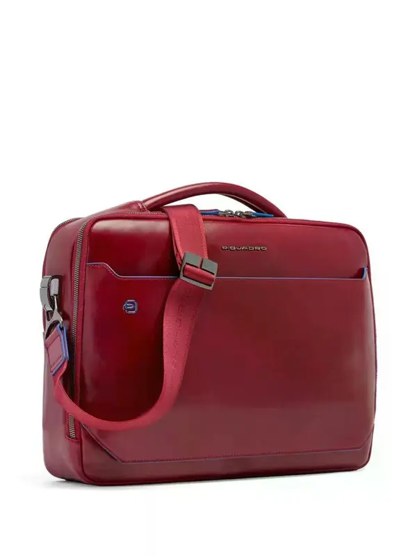 PIQUADRO Leather Laptop Bag