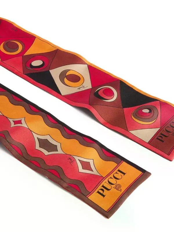 Emilio Pucci Geometric-print Scarf