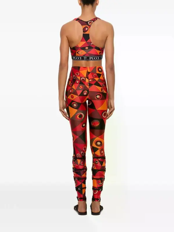 Emilio Pucci Occhi-print Leggings
