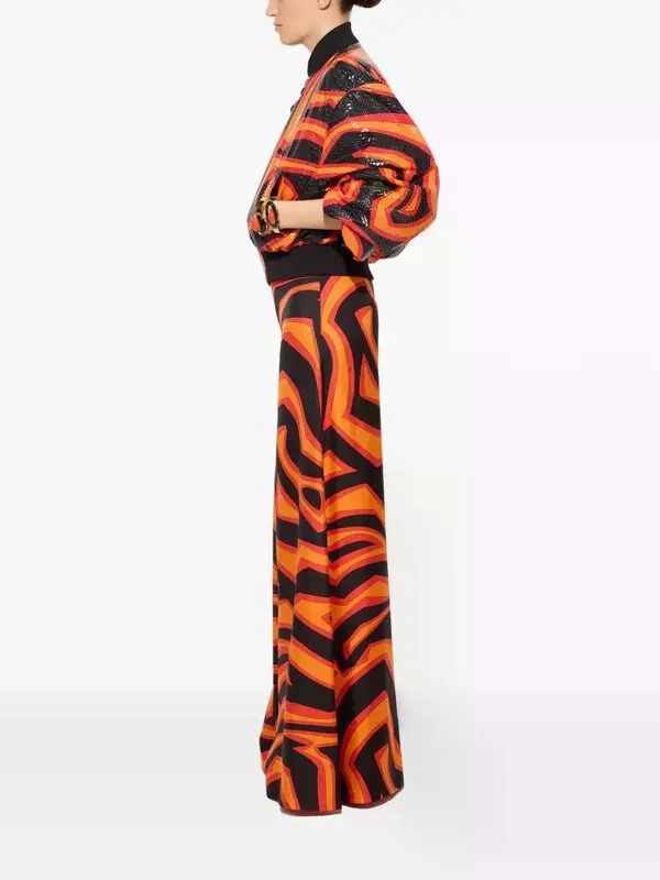 Emilio Pucci Labirinto Print Bomber Jacket