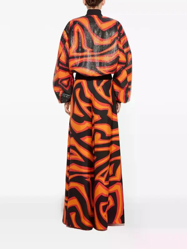 Emilio Pucci Labirinto Print Bomber Jacket