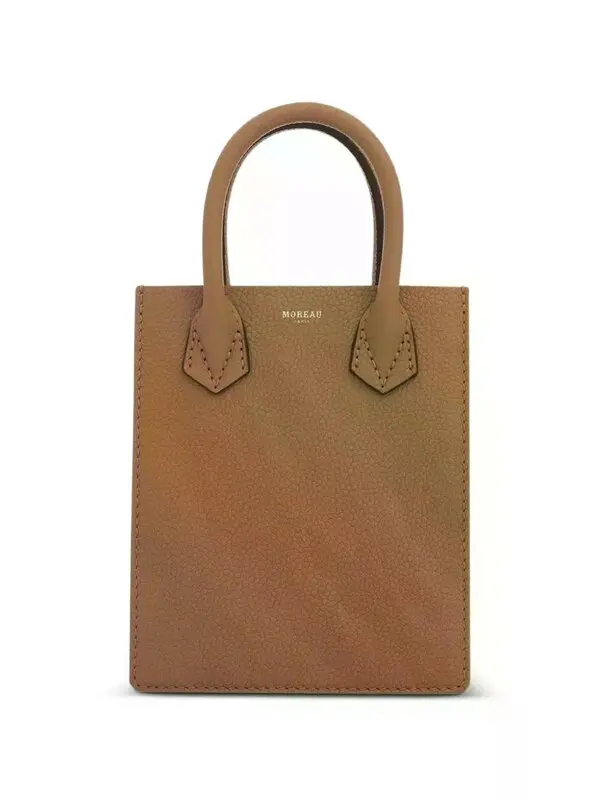 Moreau Suite Xs Leather Tote Bag - Neutrals