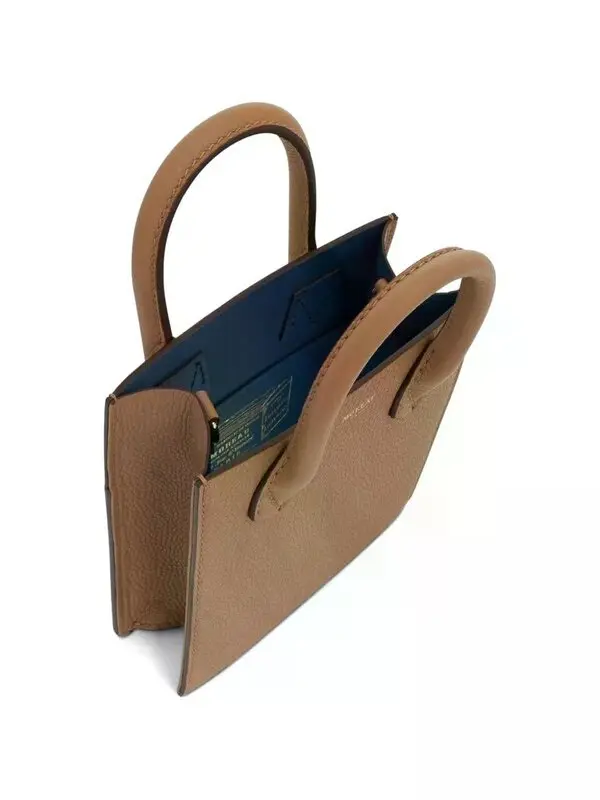 Moreau Suite Xs Leather Tote Bag - Neutrals