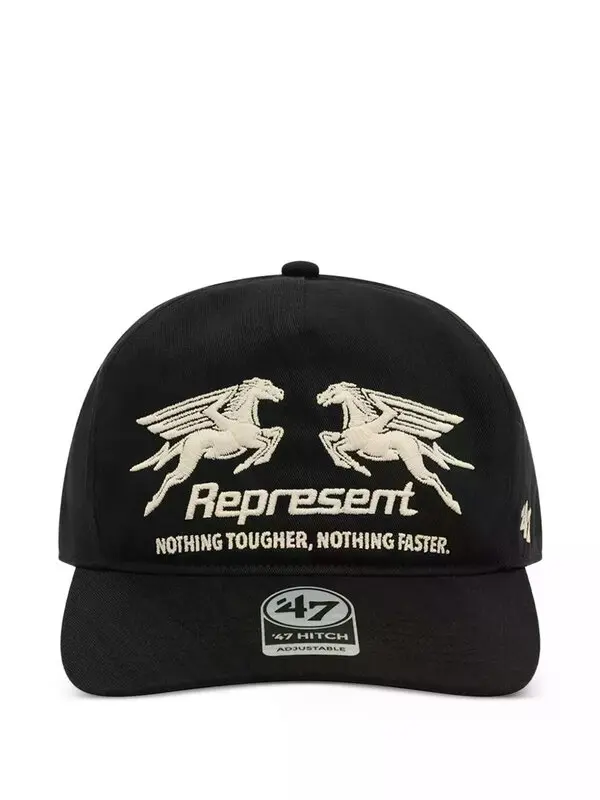 REPRESENT Cotton Cap - Black