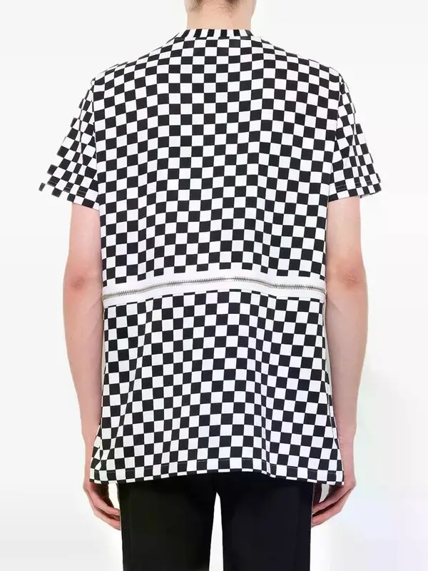 Givenchy Podium Check-pattern T-shirt