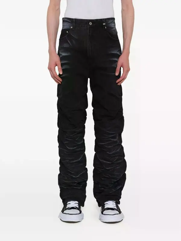 We11Done Belt-loop Pocket Jeans