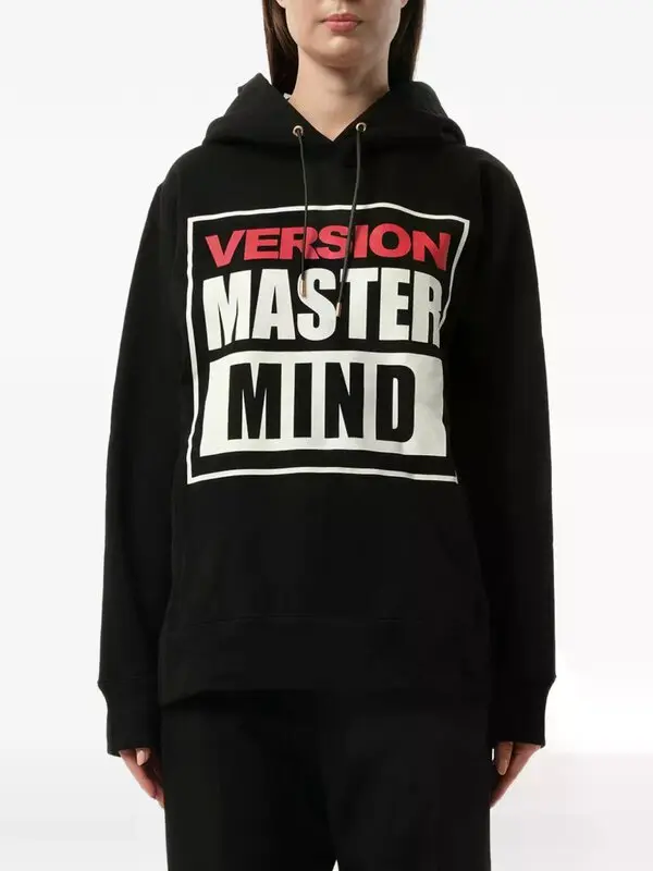 MASTERMIND WORLD Logo Print Drawstring Hoodie
