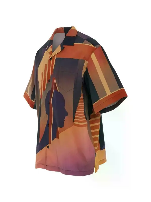 EGONLAB Buttoned Short-sleeve Shirt