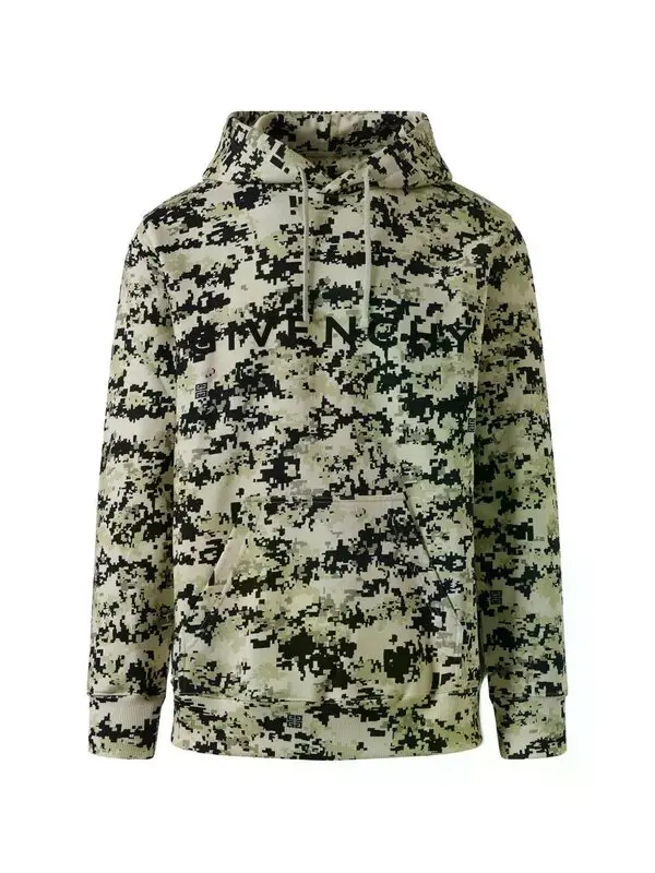 Givenchy Camouflage Logo-print Hoodie