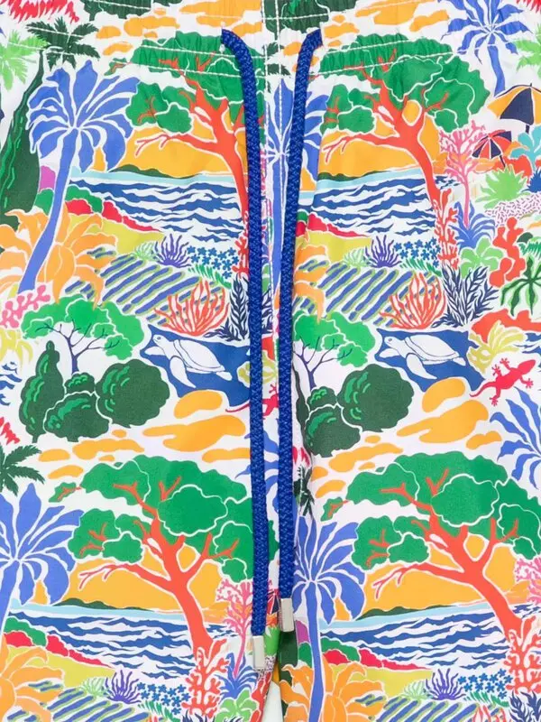 Vilebrequin Moorea Seaside Life Swim Shorts