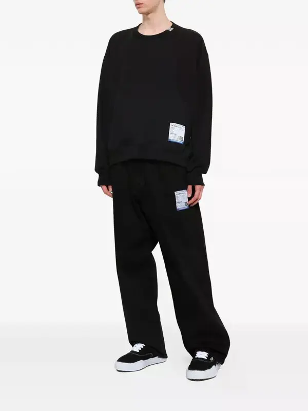 Mihara Yasuhiro Instrumental Logo-patch Sweater