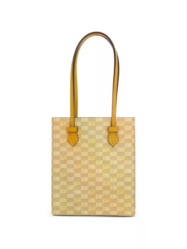 Moreau Cannes Vertical Monogram Tote Bag - Neutrals