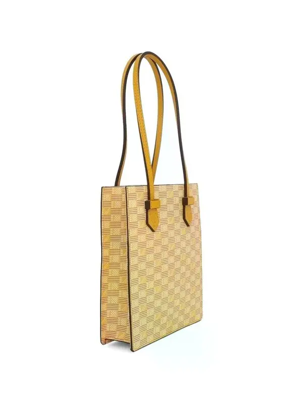 Moreau Cannes Vertical Monogram Tote Bag - Neutrals