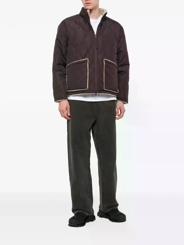 Taion Zip-fastening Pocket Reversible Jacket