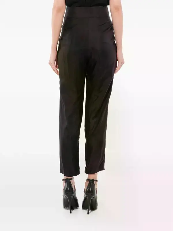 Givenchy Floral Print Pleated Trousers