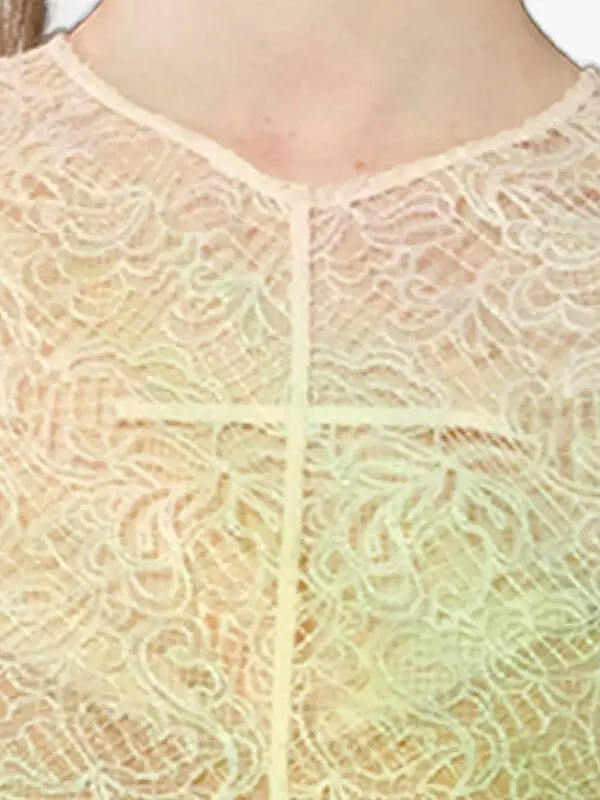 Emilio Pucci Lace Long-sleeve Dress