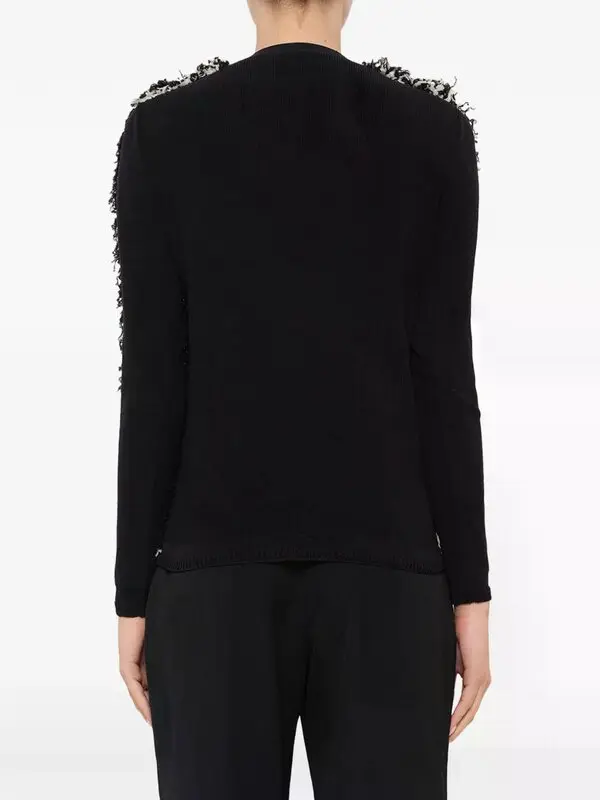 LANVIN Fringe-trimmed Buttoned Jacket