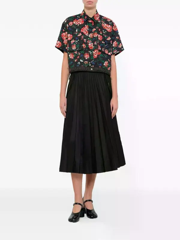 Sacai Floral-print Shirt