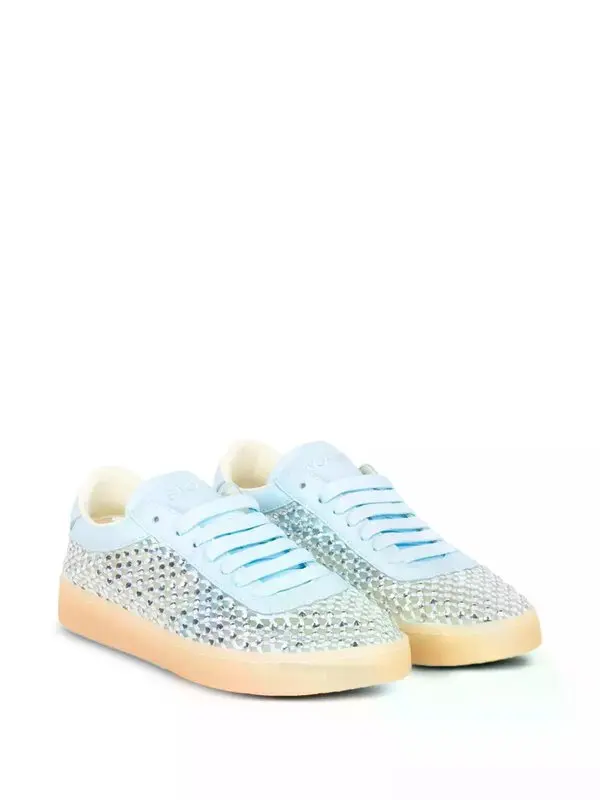 BACK 70 Smart Strass Sky Crystal-embellished Mesh Sneakers