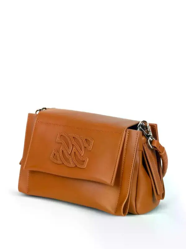 Casadei Brera Logo-embroidered Clutch Bag