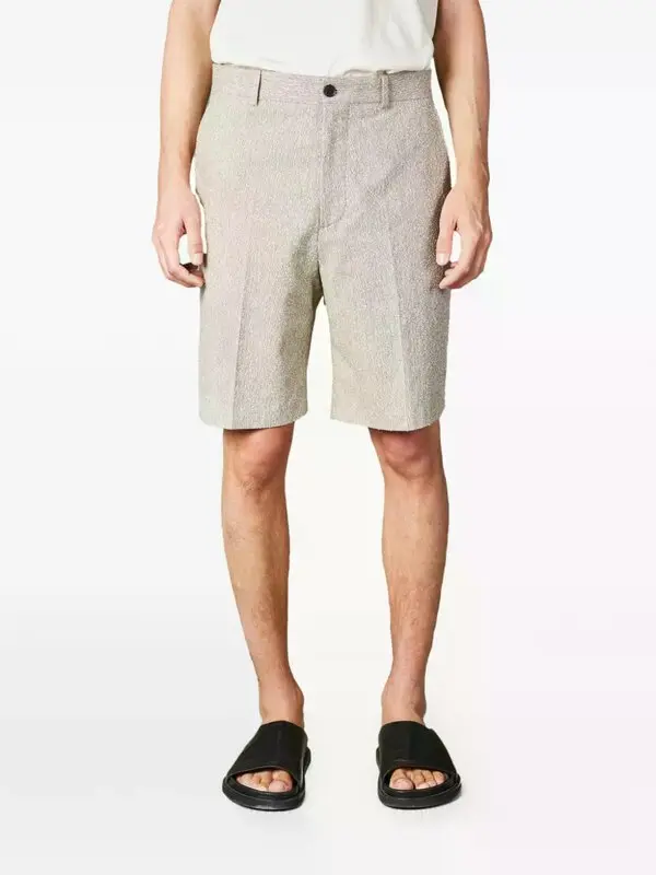 Nn07 Melange Effect Shorts