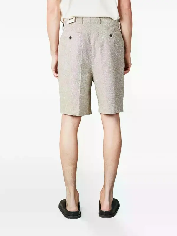 Nn07 Melange Effect Shorts