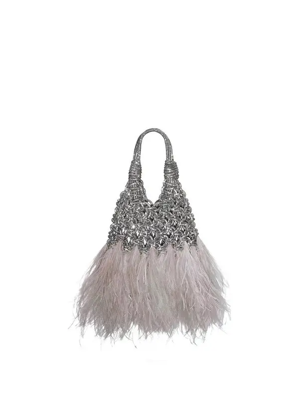 HIBOURAMA Mini Vannifique Tote Bag - Silver