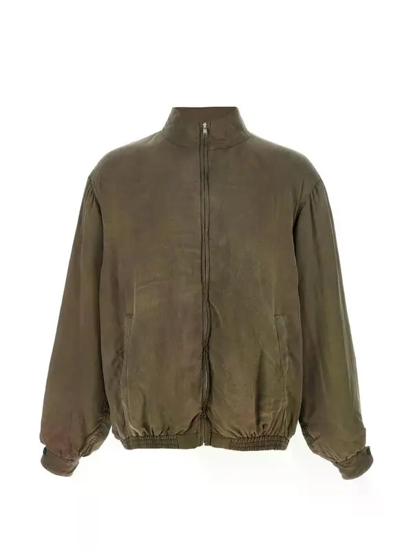 STEIN High-neck Zip-up Bomber Jacket