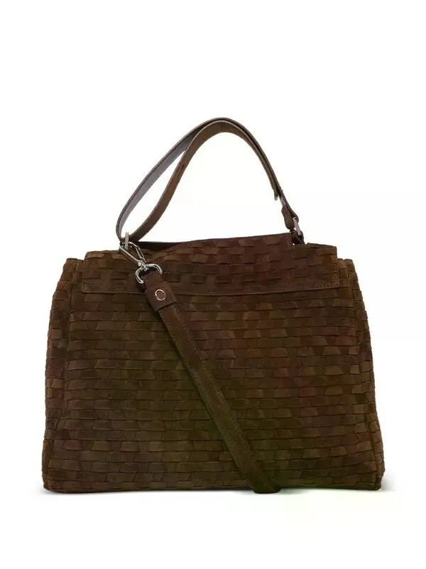 Orciani Sveva Interwoven Tote Bag
