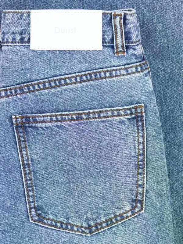 DUNST Distressed Flare Denim Jeans