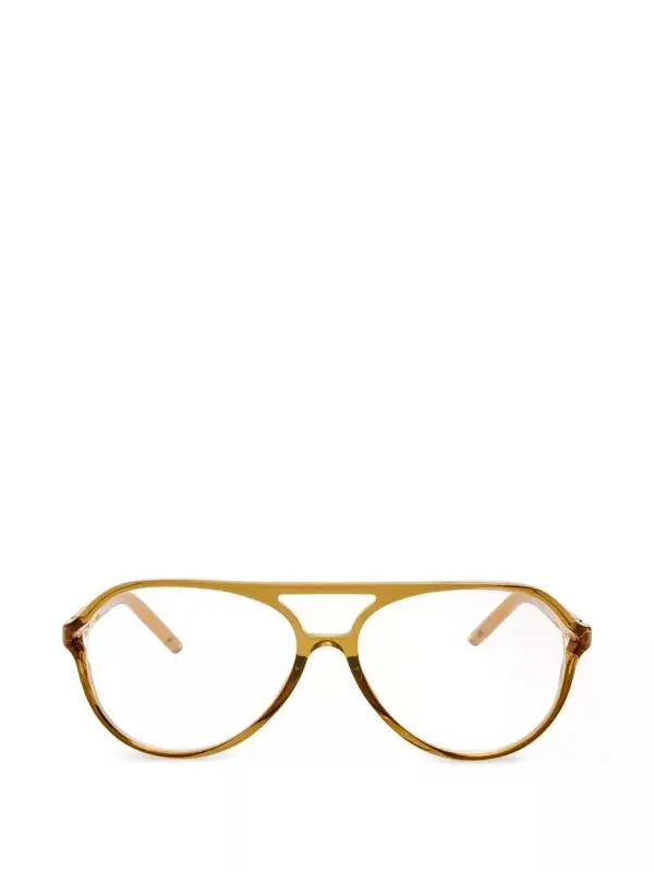 Jacquemus Geometric Frame Eyeglasses - Neutrals
