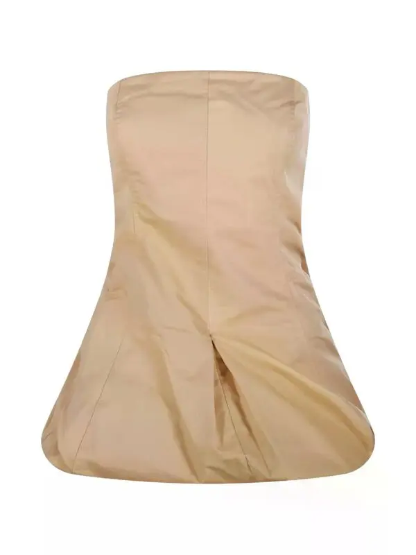 LAMRONS Strapless Square-neck Top
