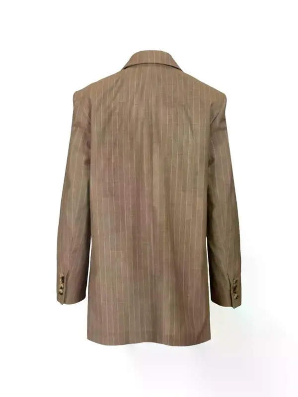 Max Mara Double-breasted Pinstripe Blazer