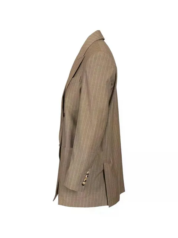 Max Mara Double-breasted Pinstripe Blazer