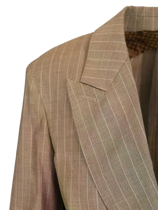 Max Mara Double-breasted Pinstripe Blazer