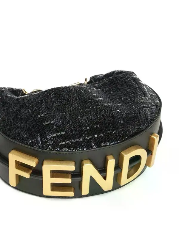 Fendi Mini Baguette Shoulder Bag