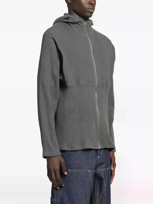 BRYAN JIMENEZ Thermal Zip-up Hoodie