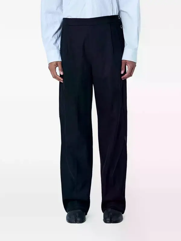 KIKO KOSTADINOV Pleated Side-button Trousers