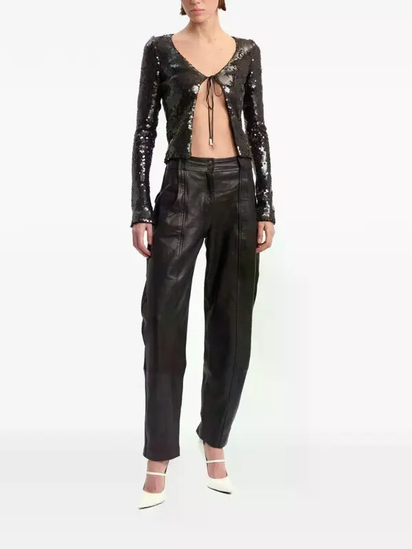 16Arlington Elin Paillette Embellished Cardigan