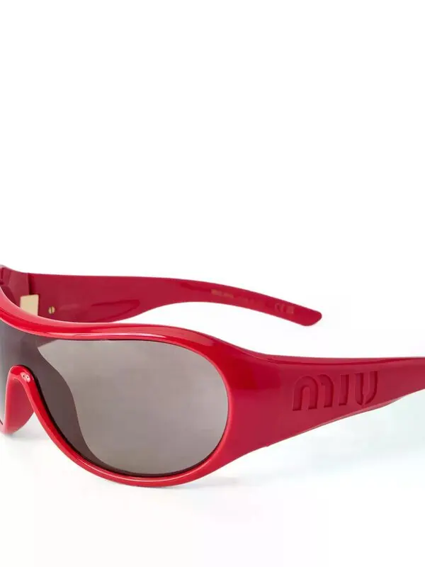 Miu Miu Ivresse Wraparound Sunglasses